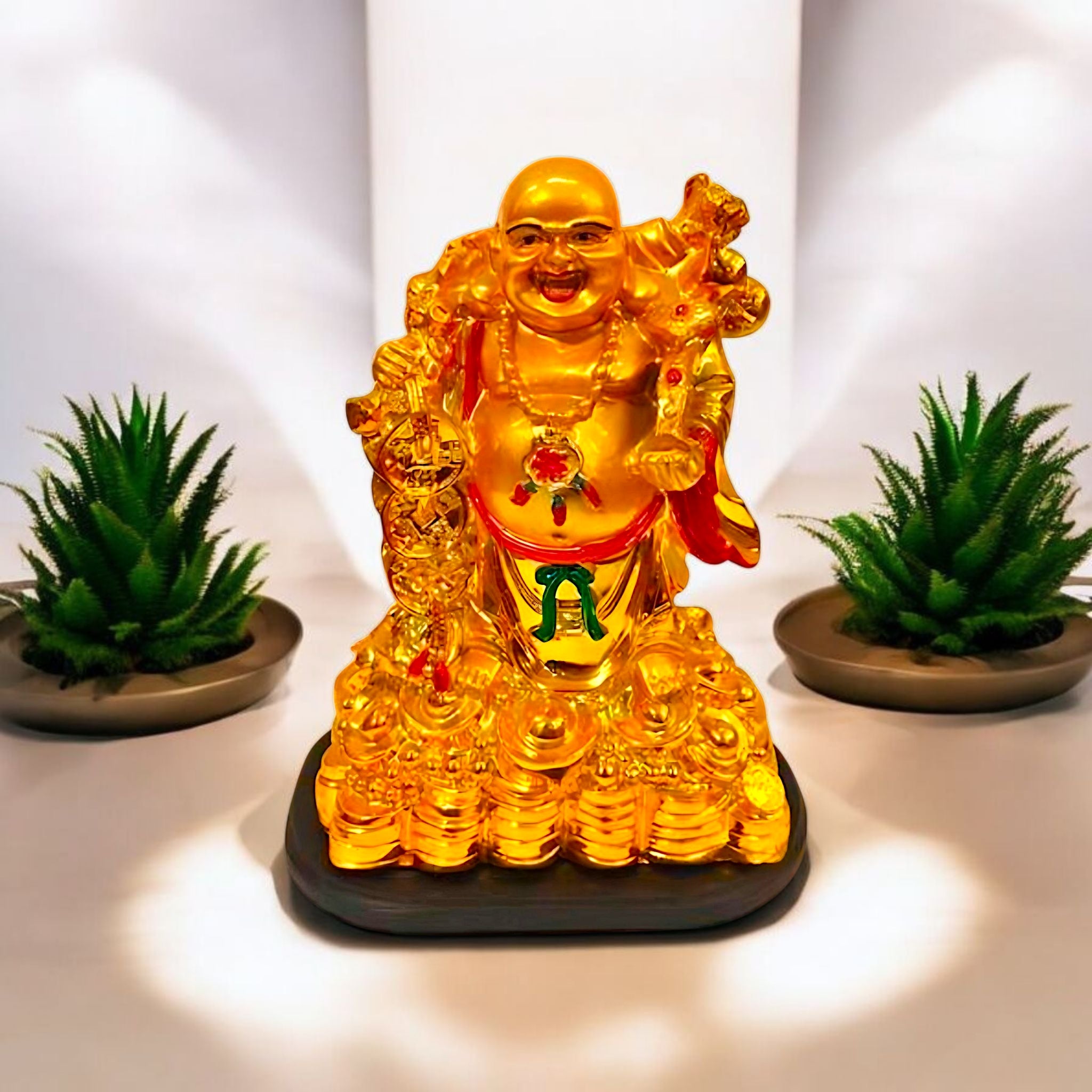 Divine Prosperity Golden Buddha Statue – BHARAT LE